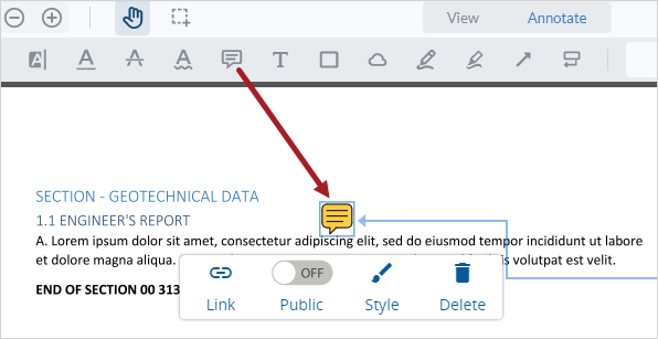 Collaborate with specifications